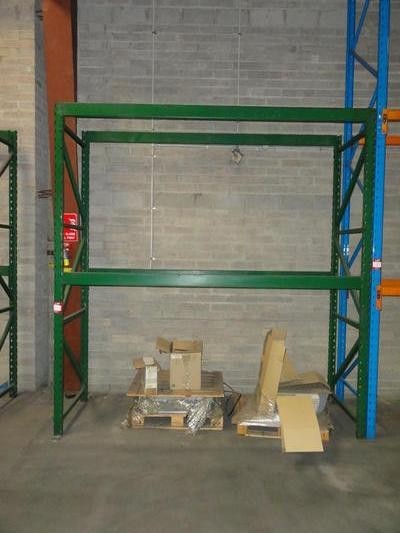 Pallet Racking, Cyclone, 1 Bay, 2 Uprights, 4 Load Beams Auction (0049 ...