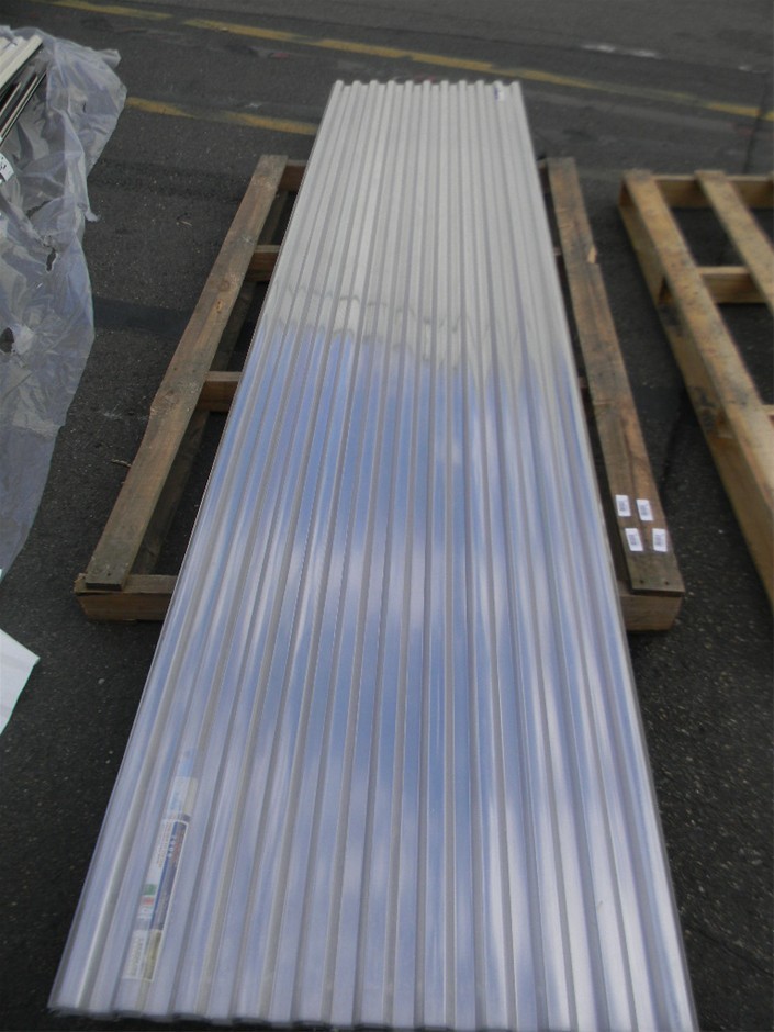 Laserlite Roof Sheeting, Greca Profile , Colour Clear Approx 7x Sheets ...