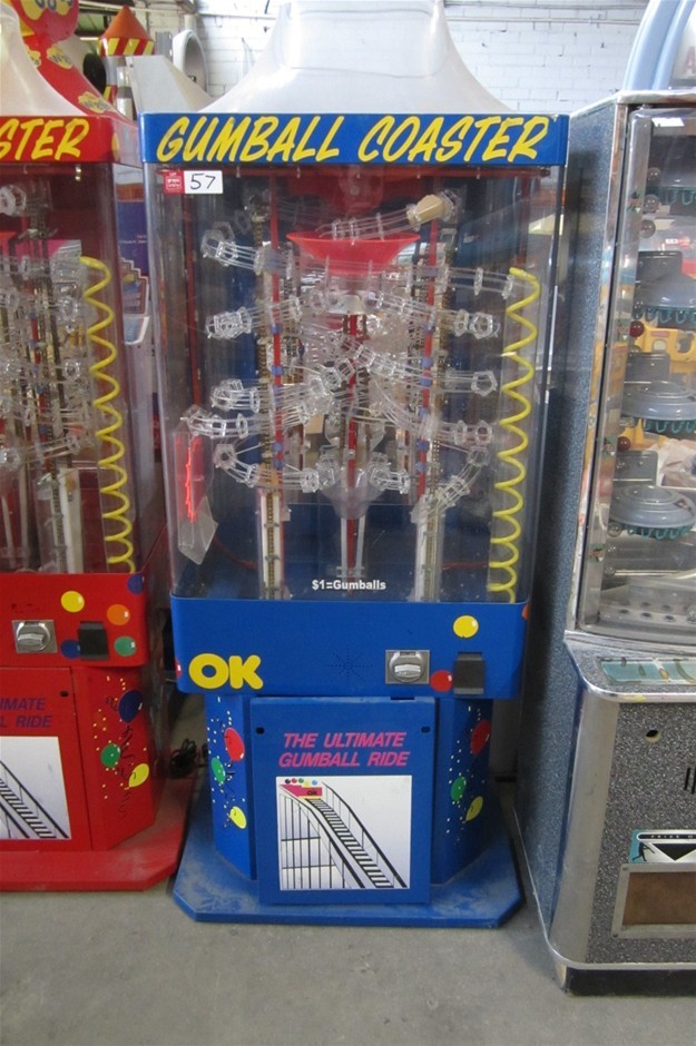 ``Circus World`` gumball coaster ride gumball machine Auction (0057 ...
