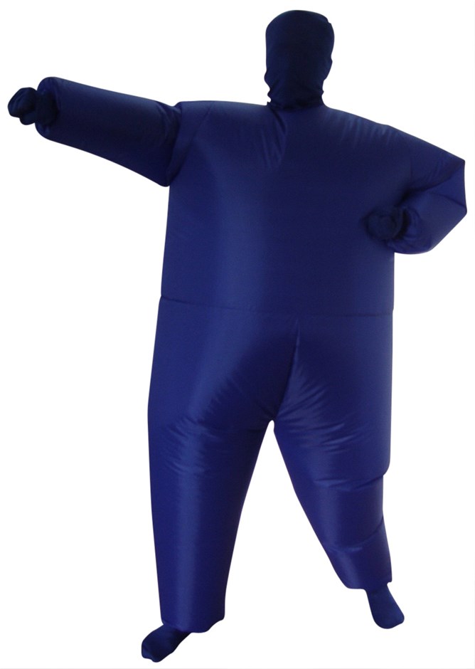 Buy Feeling Blue Inflatable Costume Fancy Dress Suit Fan Operated ...
