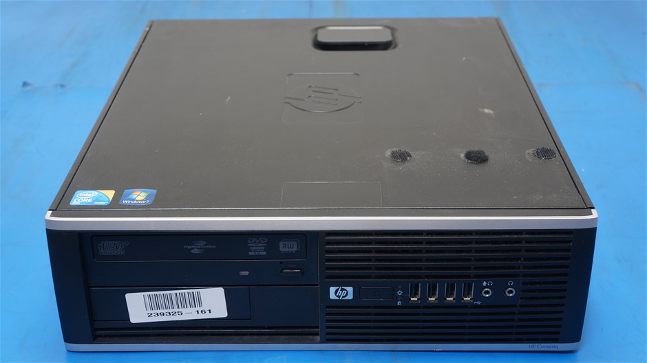 HP Compaq 6000 Pro SFF PC Small Form Factor (SFF) Desktop PC Auction ...