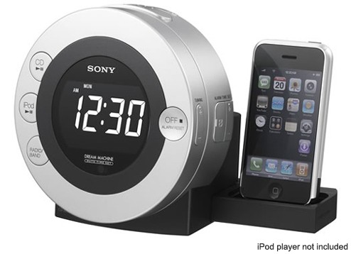 Buy Sony ICFCD3IP iPod Dock CD Clock Radio (Refurbished) | Grays Australia
