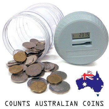 Buy Digital Coin Counting Money Jar | Grays Australia