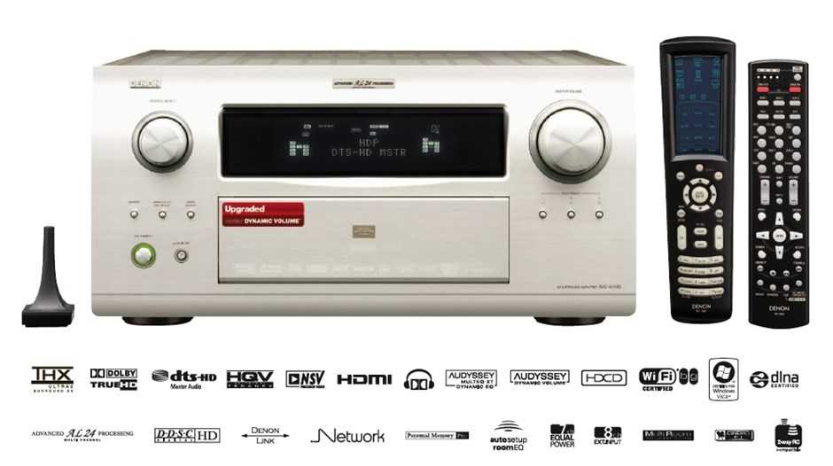 Buy Denon AVC-A1HDA Home Cinema AV Surround Amplifier (Silver) | Grays ...