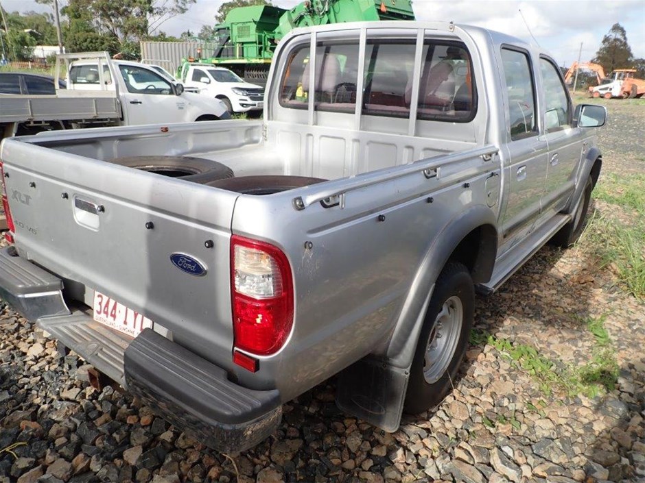 2005 Ford Courier XLT 4WD Automatic Dual Cab Ute Auction (0001-7743771 ...