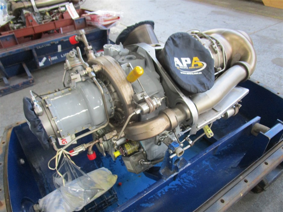 (Lot 153) Kiowa Allison 250-C20 Gas Turbine Engine Auction (0153 ...