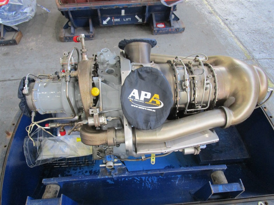 (Lot 153) Kiowa Allison 250-C20 Gas Turbine Engine Auction (0153 ...