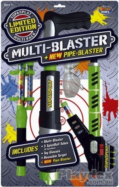 Buy SupaSplat Multiblaster & Pipe Blaster Value Pack | Grays Australia