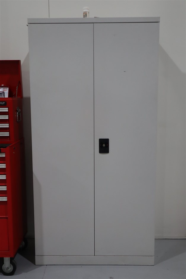 2 Door Metal Stationery Cabinet Auction 0225 5038789 Grays Australia