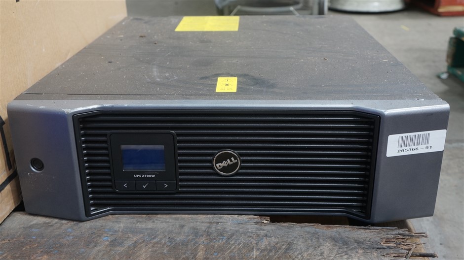Dell UPS 2700W Rackmount Battery Backup Auction (0011-2523853) | Grays ...