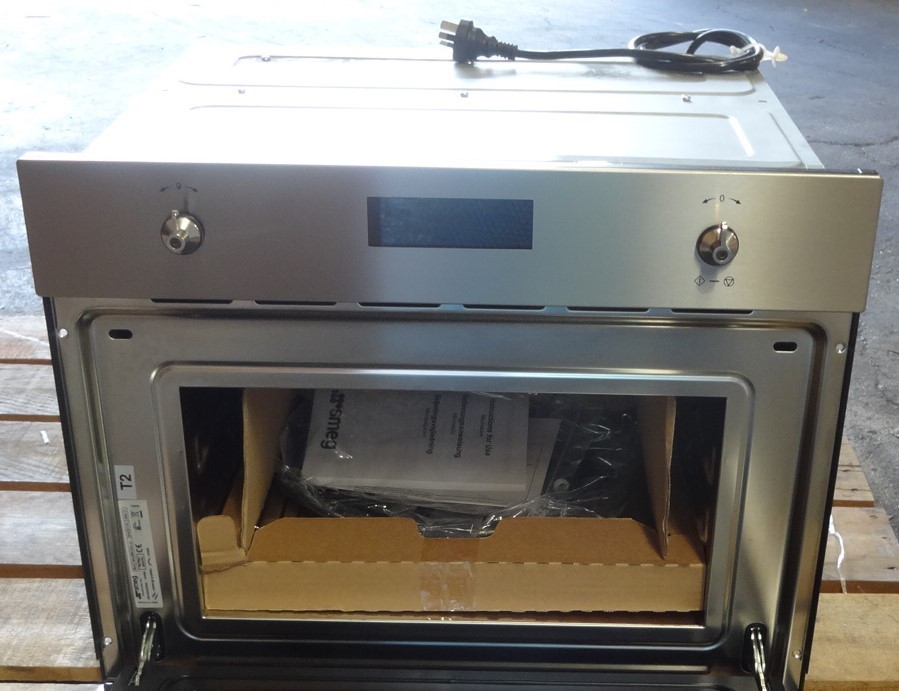 Smeg 35L Stainless Steel Convection Microwave Oven (SA45MCX2) Auction ...