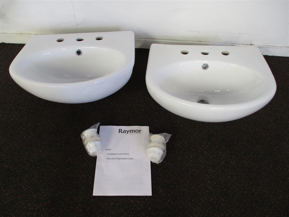 Raymor Hand Basins Auction (0024-7040244) | Grays Australia