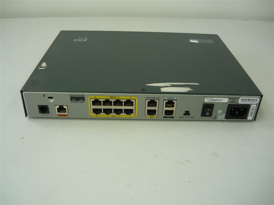 Cisco Cisco 1800 Pn Cisco1801 V01 Router Auction 0016 2529602