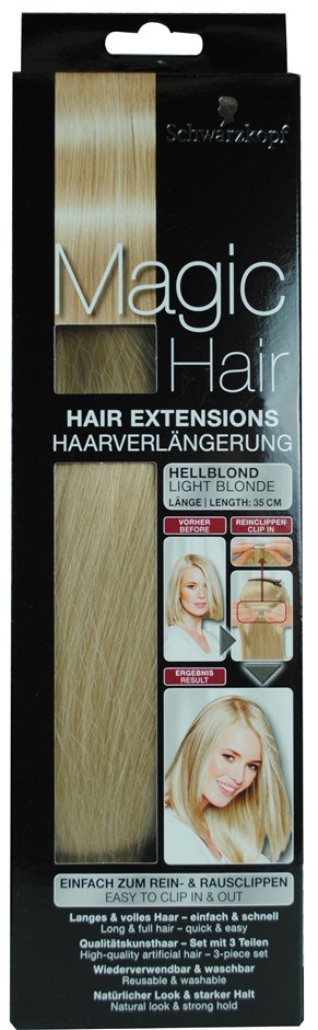 Buy 30 x Schwarzkopf Magic Hair Extensions Light Blonde 35Cm | Grays ...