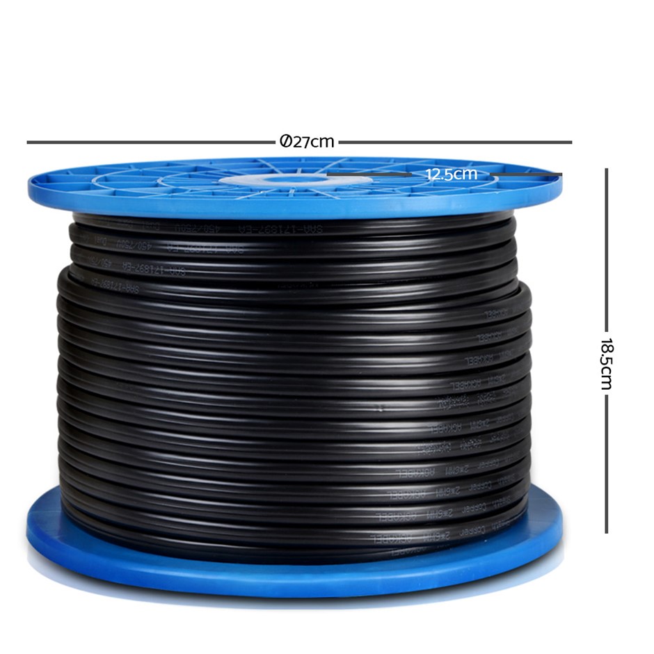 Buy Twin Core Wire 100M 6MM SAA 2 Sheath Electrical Cable Automotive ...