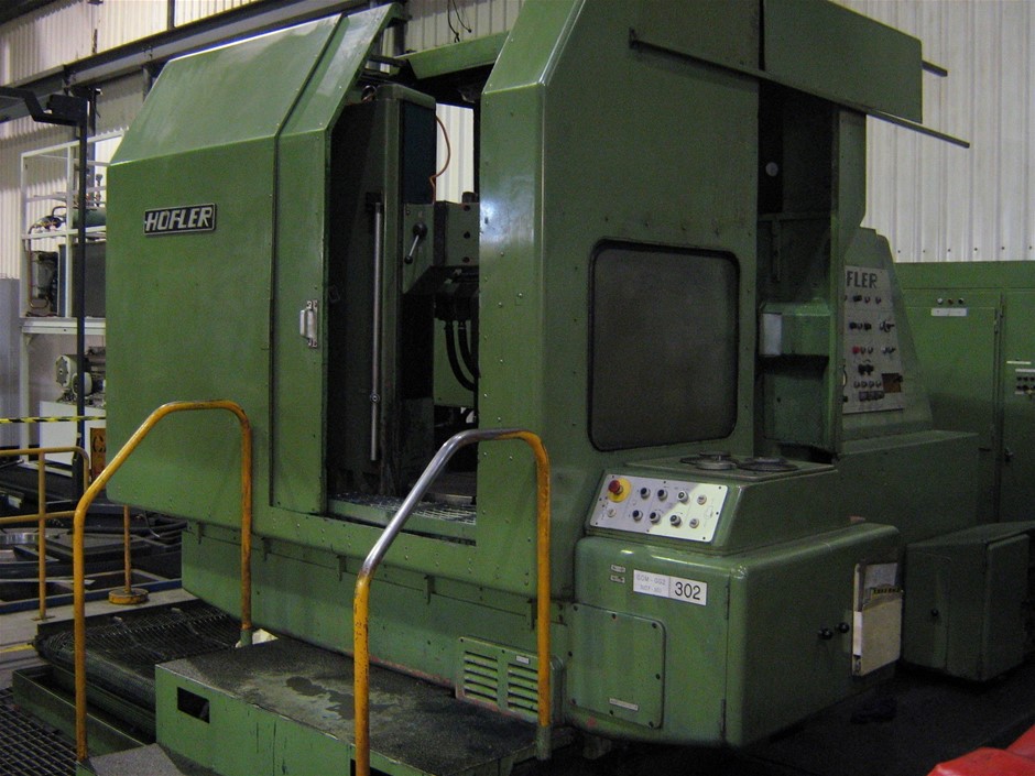 1970's Hoefler H1000 Gear Grinding Machine Auction (0016-9023662 ...