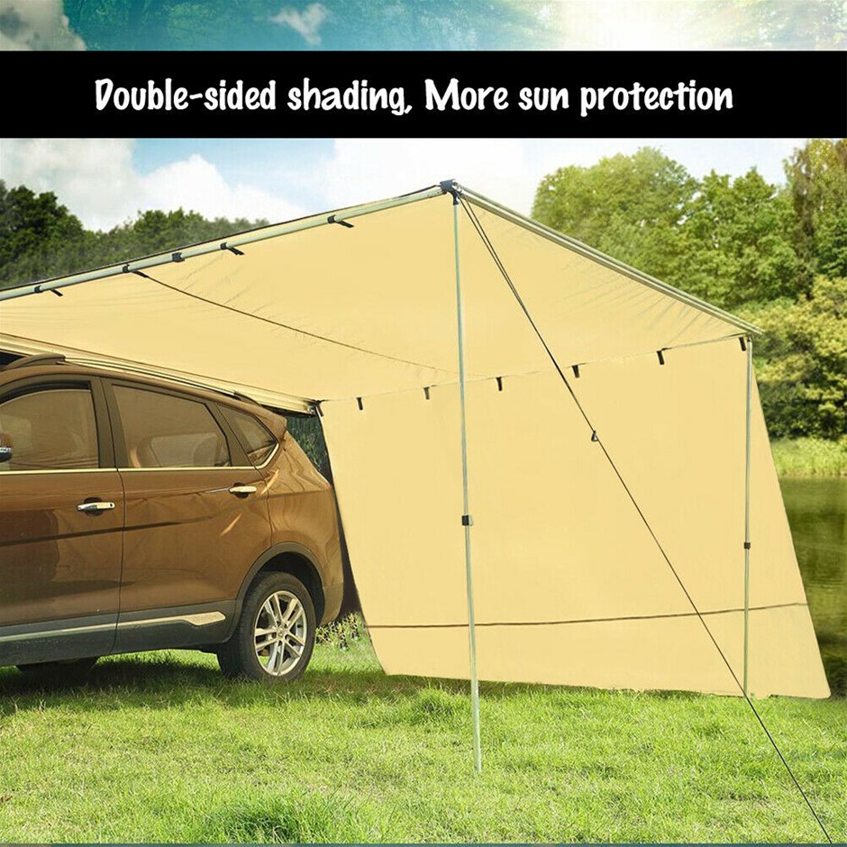 Buy Mountview 2.5x3M Car Side Awning Extension Roof Rack Covers Tents ...
