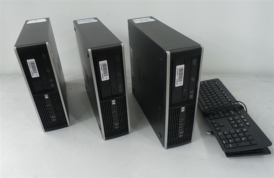 Hp Compaq 6000 Pro SFF Desktop Pc ( AT492AV ) Bundle Auction (0014 ...