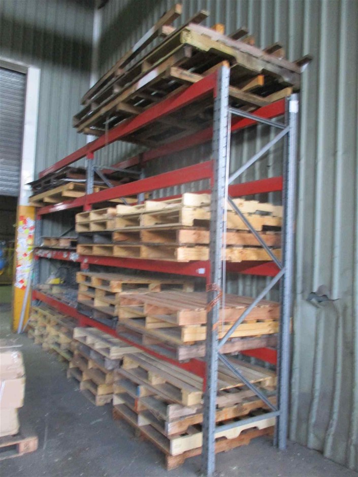 3 Bays of Pallet Racking Auction (0767-7028007) | Grays Australia