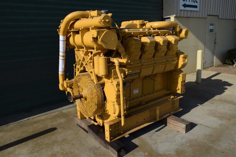 Refurbished Caterpillar 3508 Marine Generator Turbo Diesel Engine ...