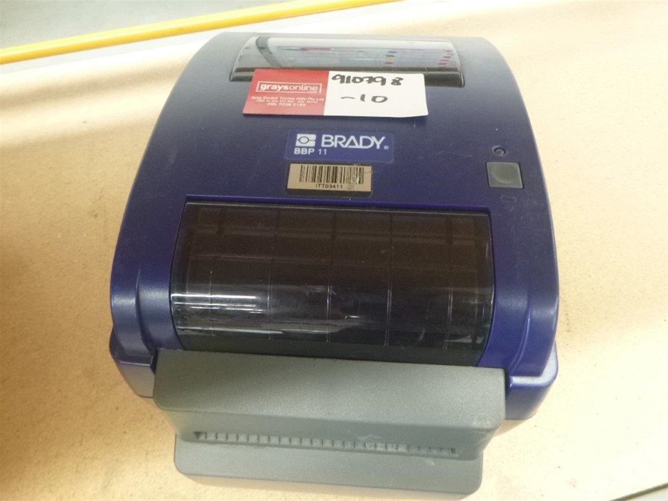 Brady BBP11 Label Printer Auction (0041-9019281) | Grays Australia