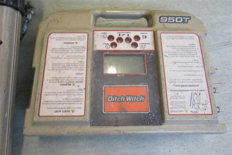 Ditch Witch 950T/950R Underground Cable/Pipe Locator, 60% OFF