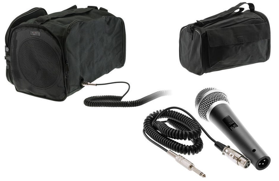Buy Doss Portable Rechargeable Sound System with Mic | Grays Australia