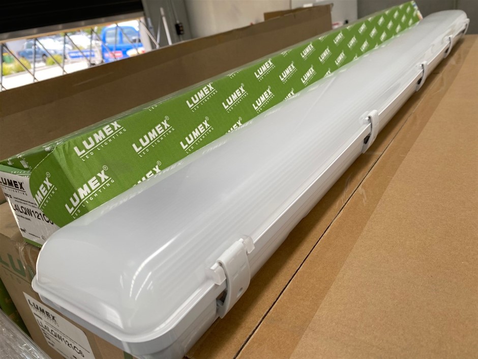 Lumex Linearq Weatherproof Diffused Led Batten 1200mm 2300lm 20w 6500k