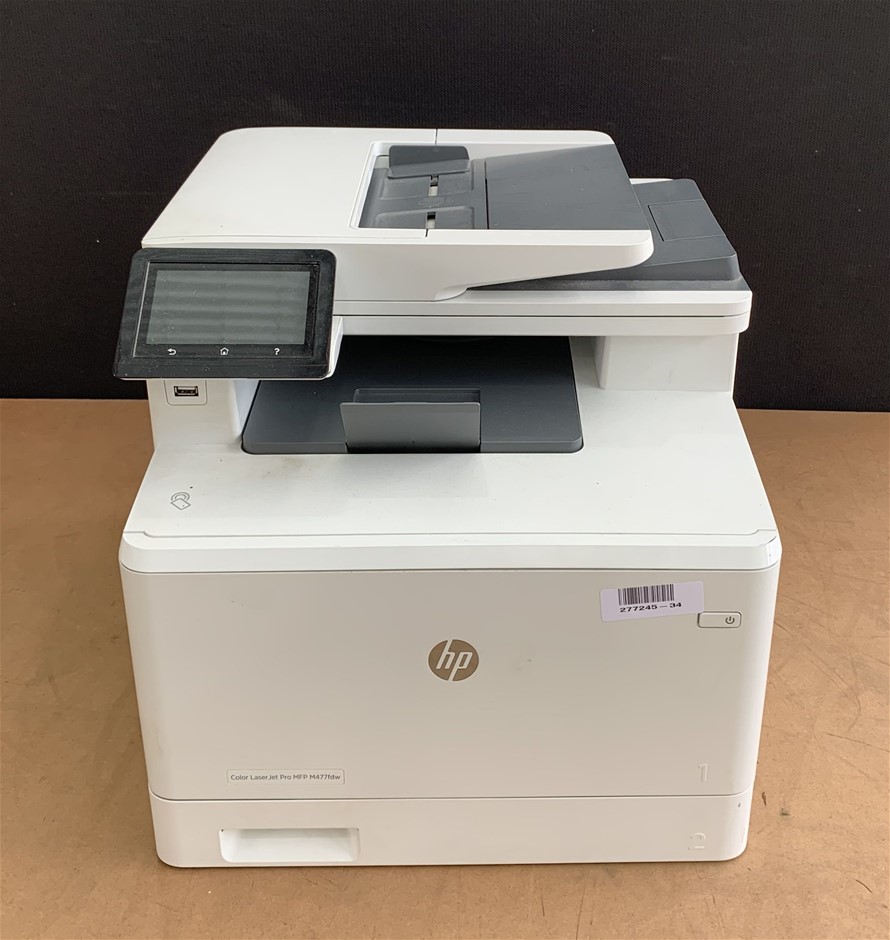 HP Laserjet Pro M477fdw A4 Colour Multifunction Printer Auction (0102 ...
