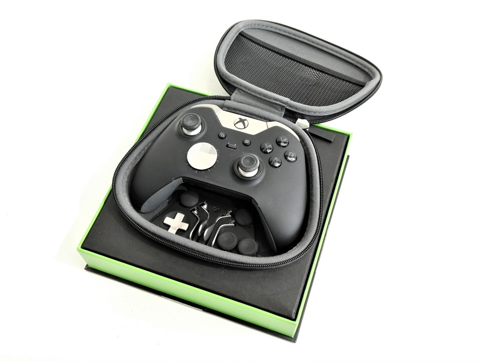 Xbox One Elite Wireless Controller Series 1 (Model 1698) - Black ...