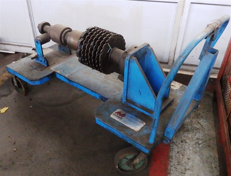 Heavy Duty Custom Fabricated Towable Trolley Auction (0032-3018294 ...
