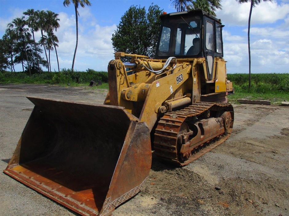 1985 CAT 963 Traxcavator Crawler Dozer Auction (0003-7030004) | Grays ...