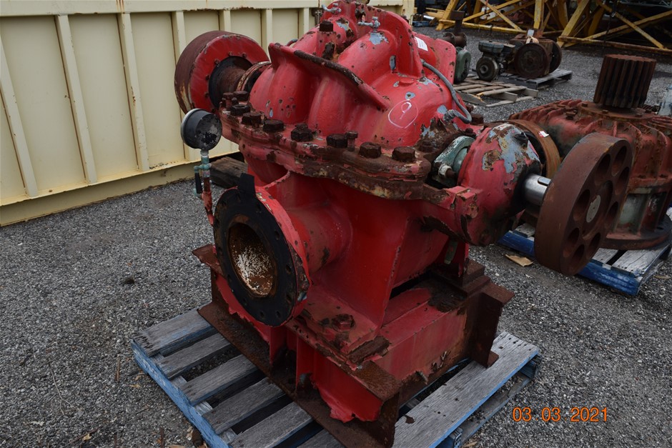 Harland 10" x 9" Dewatering High Pressure Pump Auction (0011-9022500 ...