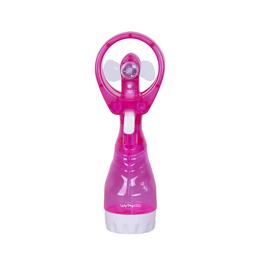 Buy Portable Hand Held Cooling Stay Cool Water Spray Misting Fan Pink