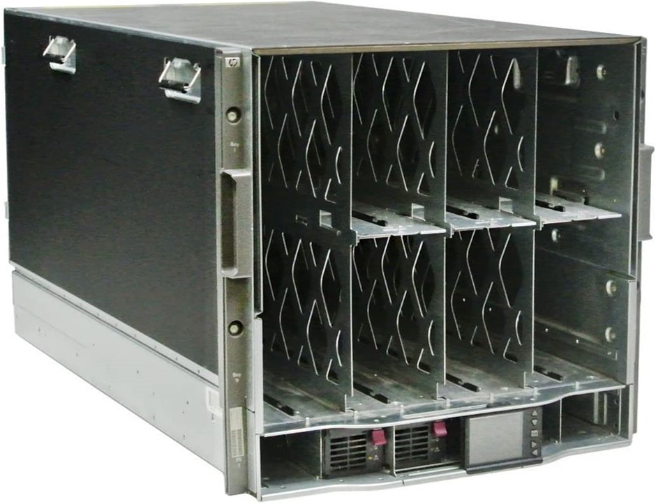 HP Blade System BL C7000 Single-Phase Blade System Enclosure Auction ...