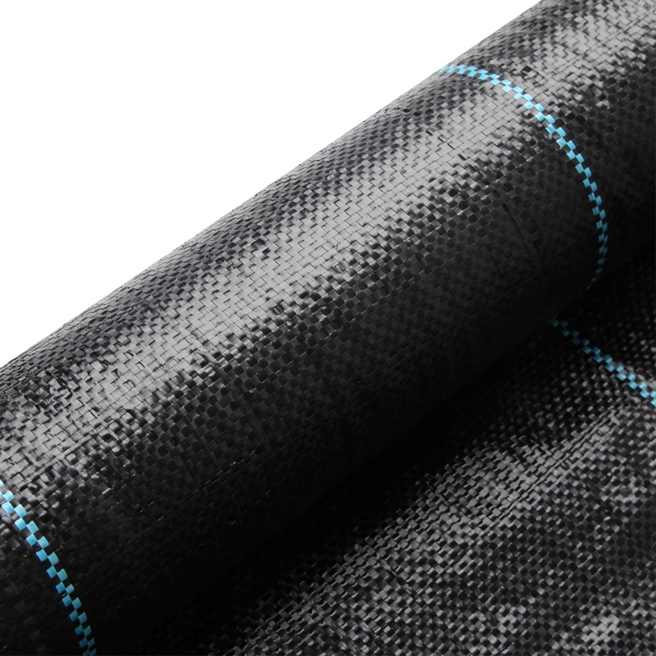 Buy Instahut 0.915m x 50m Weedmat Weed Control Mat Woven Fabric ...