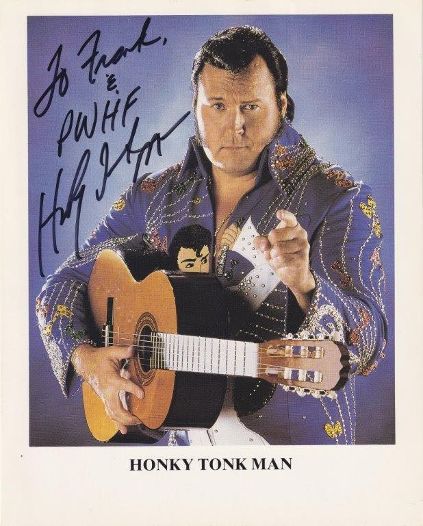 WWF wrestler 'The Honky Tonk Man' hand signed photo Auction (0153 ...
