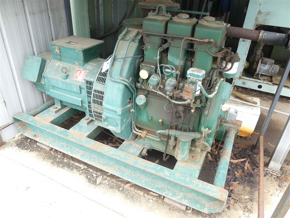 Skid Mounted Diesel Powered Generator Auction (0004-3029111) | Grays ...