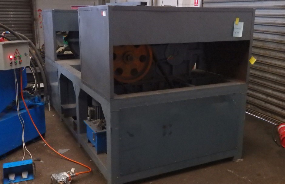 Multi-purpose Shredding Machine with transfer belts Auction (0001 ...