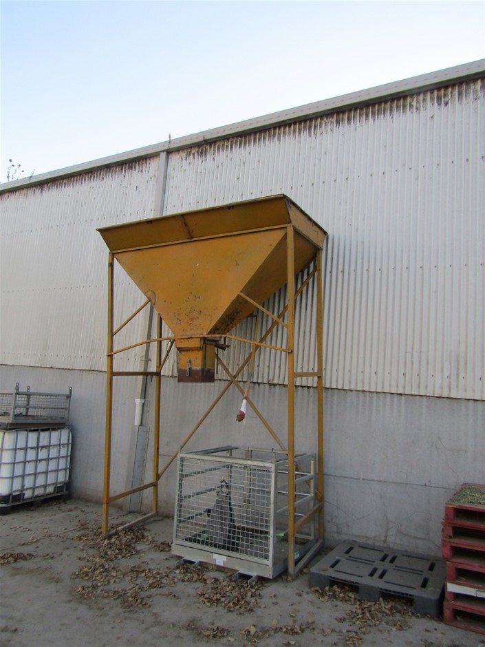 Large Yellow Bagging Hopper Auction (0038-5045019) | Grays Australia
