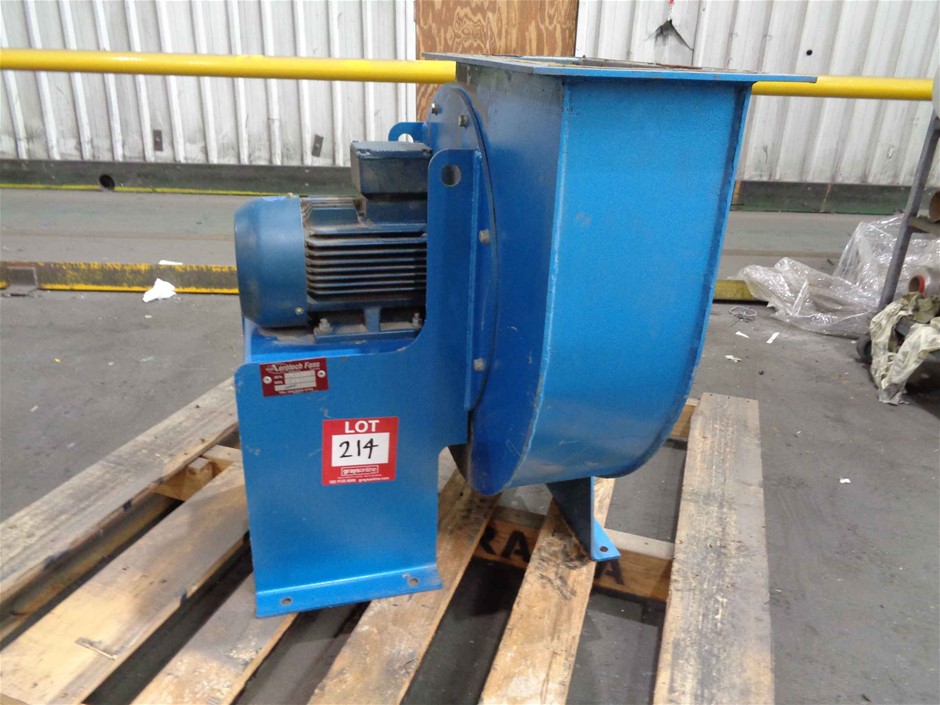 Blower Fan, Aerotech Fans Model J25, Power 3 Phase Auction (0214 ...