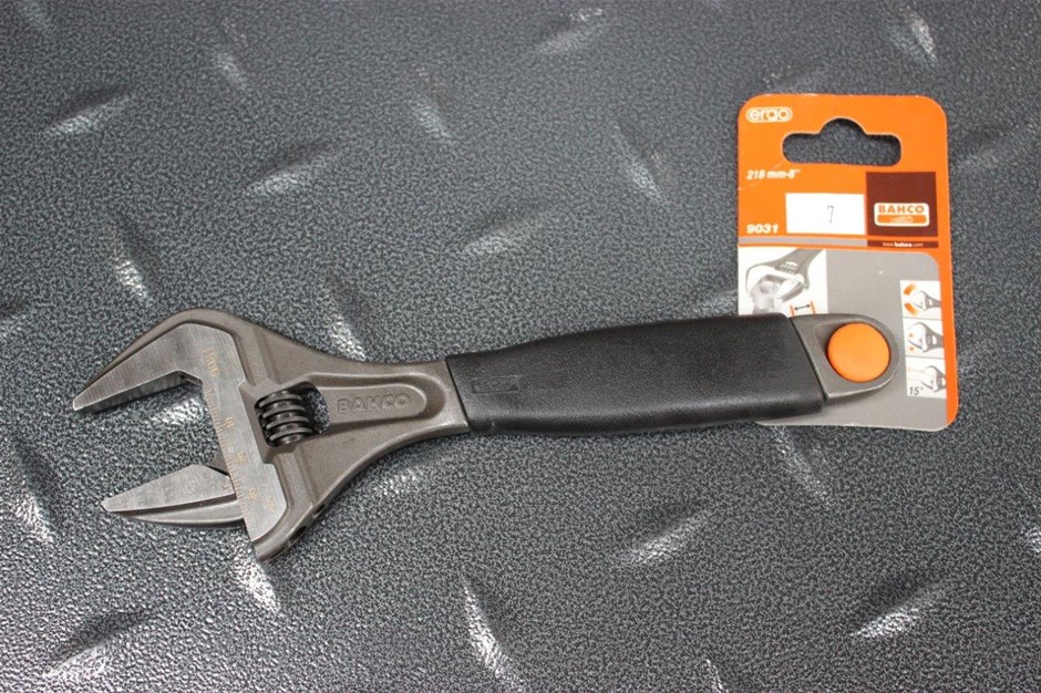 New Erco Bahco Shifter 218Mm -8" With Soft Grip Handle Auction (0007 ...