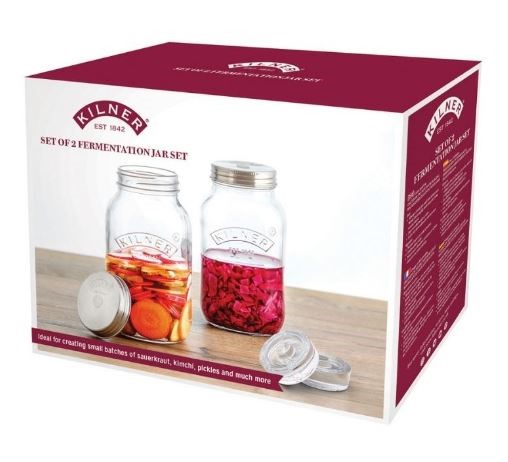 Kilner Fermentation Jar 2-Piece Set, 1 Litre Capacity Auction (0016 ...