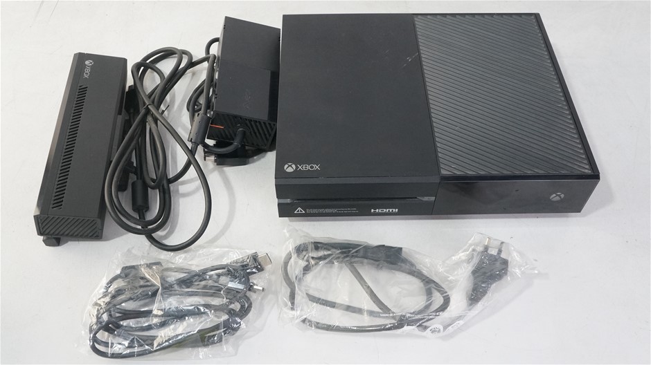 Microsoft Xbox One X 500GB Console with Kinect Sensor, Black Auction ...