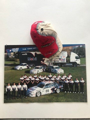 Lot of 2 Peter Brock signed and inscribed memorabilia pieces (Pooraka ...