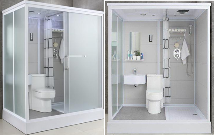 Brand New Unused Flat Packed Prefabricated Modular Bathroom Pod Auction ...