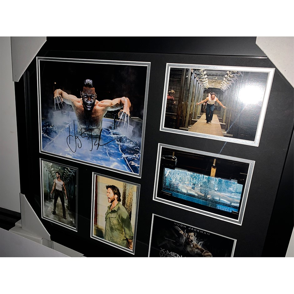 Wolverine Hugh Jackman Framed Small Photo Collage Limited Edition ...