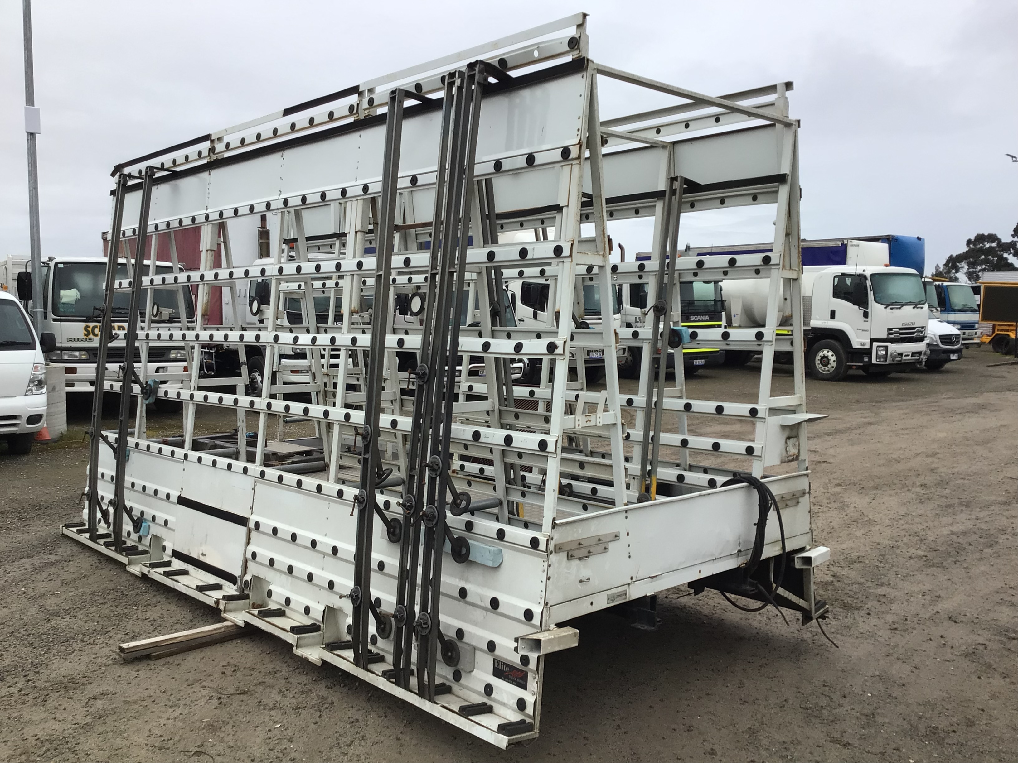 Steel Fabricated Glass Carrier Truck A Frame Auction (0001-3019969 ...