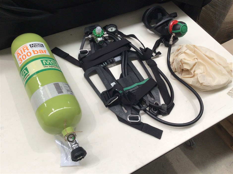 MSA Self Contained Breathing Apparatus Set Auction (0004-3025894 ...