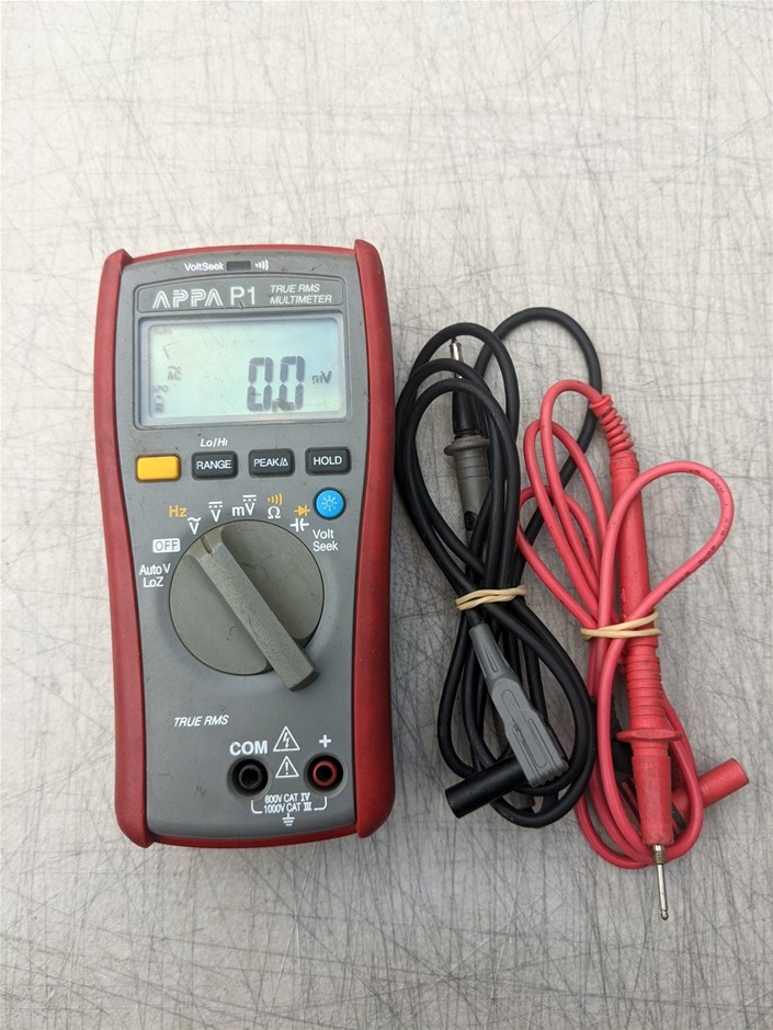 APPA P P1 True RMS MULTIMETER - DELIVERY AVAILABLE Auction (0067 ...